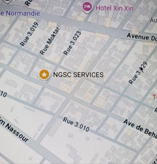 NGSC Map - NGSC